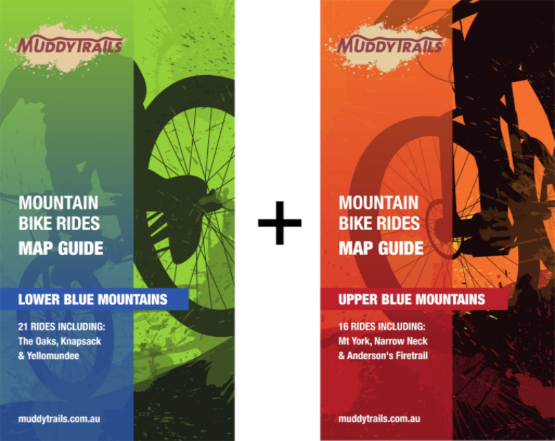 Map Bundle Lower and Upper Blue Mountains Trail Maps – Muddy Trails